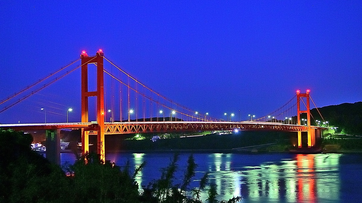 Hirado Ohashi Bridge: A beautiful suspension bridge in Nagasaki ...