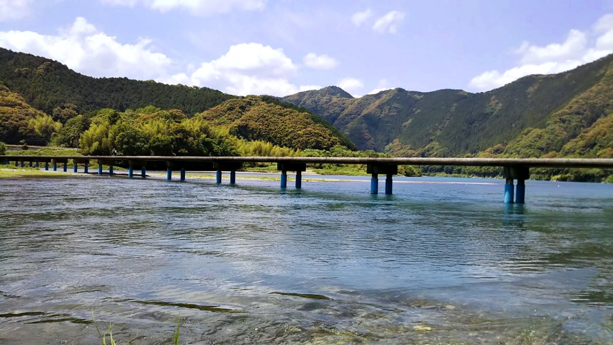 Sada Submerged Bridge (Imanari Bridge): The lowest submerged bridge in ...